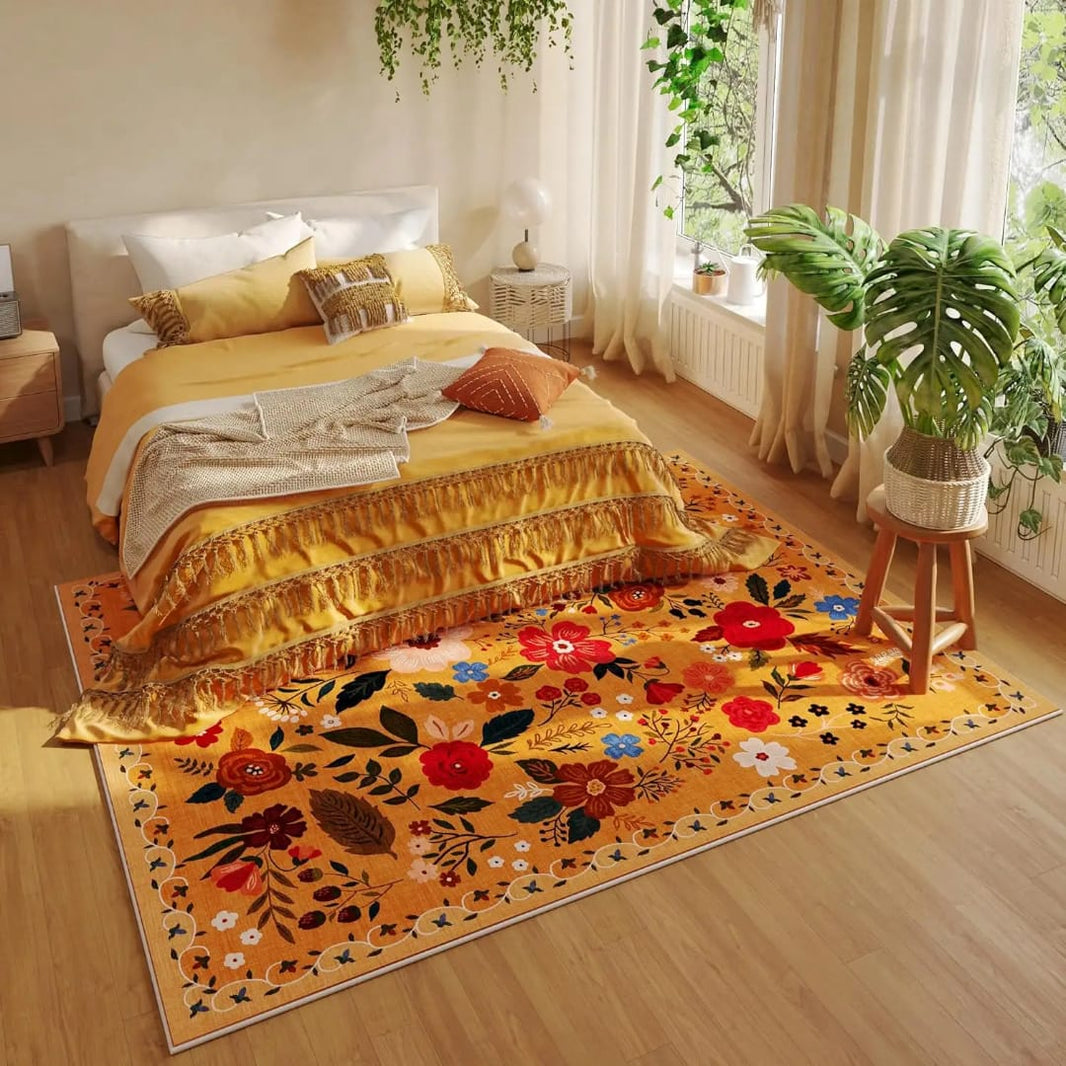 Bicholon Imported Premium Kashmiri Velvet Persian Rugs